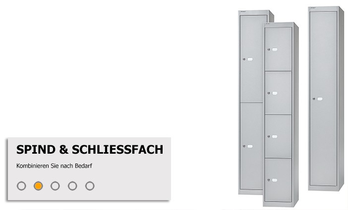 Spinde & Schließfächer aus Stahl » Günstige Markenqualität ordern